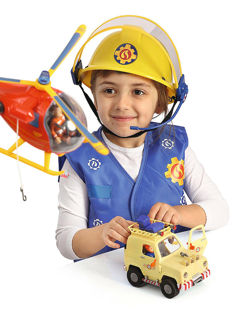 SIMBA Feuerwehrmann Sam Helm keine Farbe