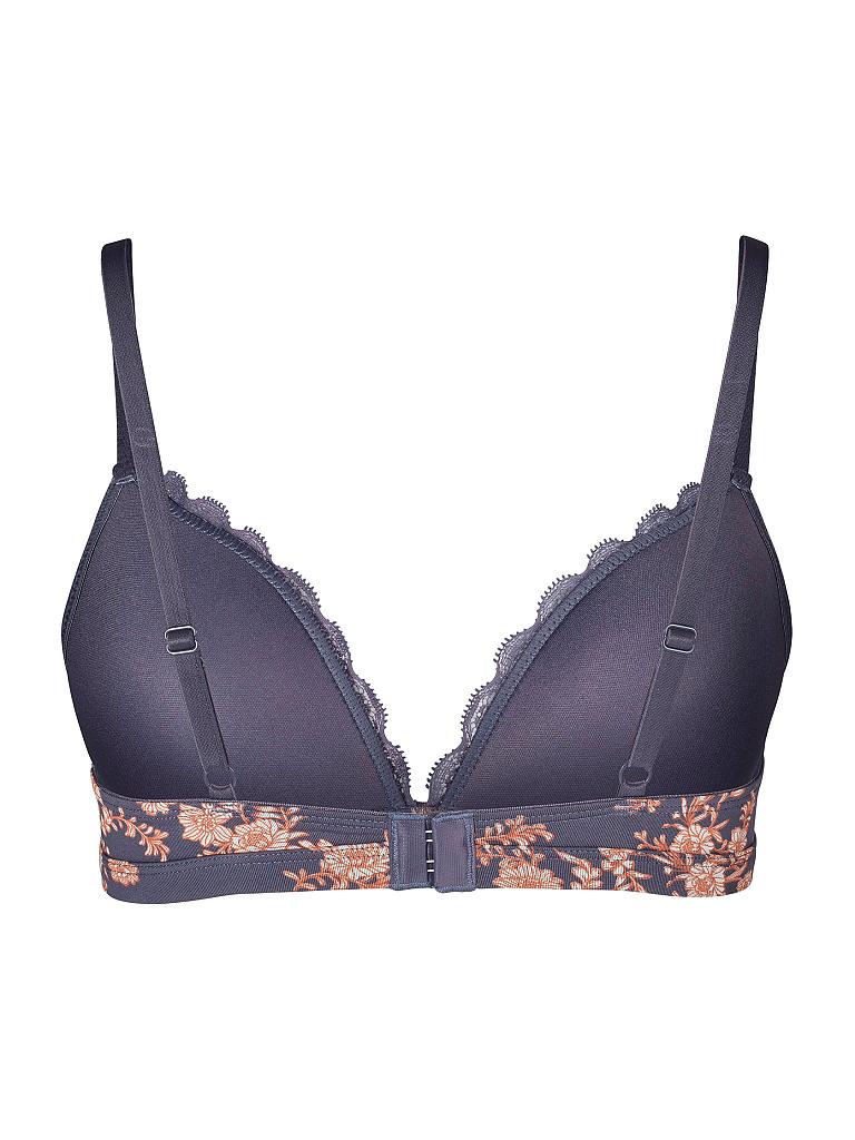 SKINY Triangel BH gepaddet "Sweet Cotton" (Purple Flower) lila