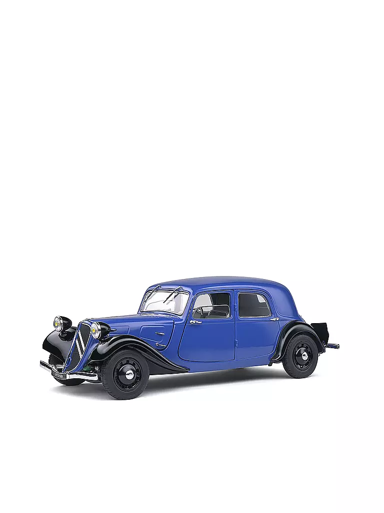 SOLIDO Modellauto - 1:18 Citroen Traction blau grau