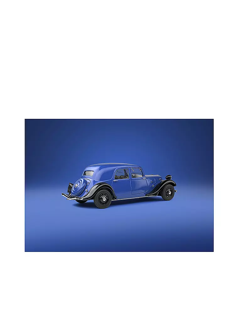 SOLIDO Modellauto - 1:18 Citroen Traction blau grau