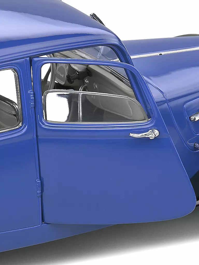 SOLIDO Modellauto - 1:18 Citroen Traction blau grau