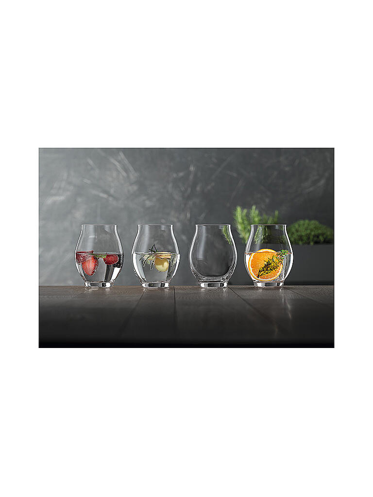SPIEGELAU Flavored Water Glas 4er-Set transparent