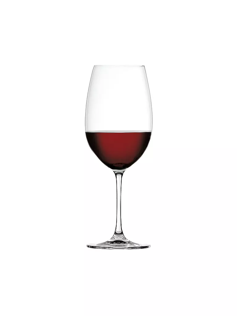 SPIEGELAU Rotweinglas Bordeaux 4er Set SALUTE transparent