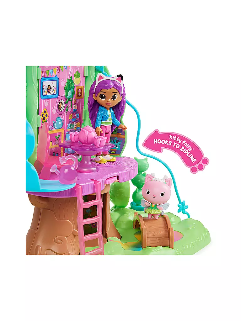 SPINMASTER Gabby‘s Dollhouse Kitty Fairys Garten Spielset keine Farbe