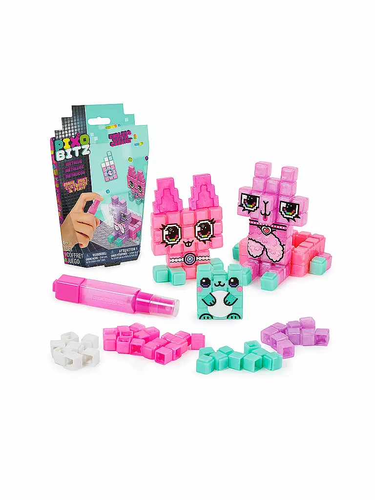 SPINMASTER Pixobitz Metallic Set keine Farbe