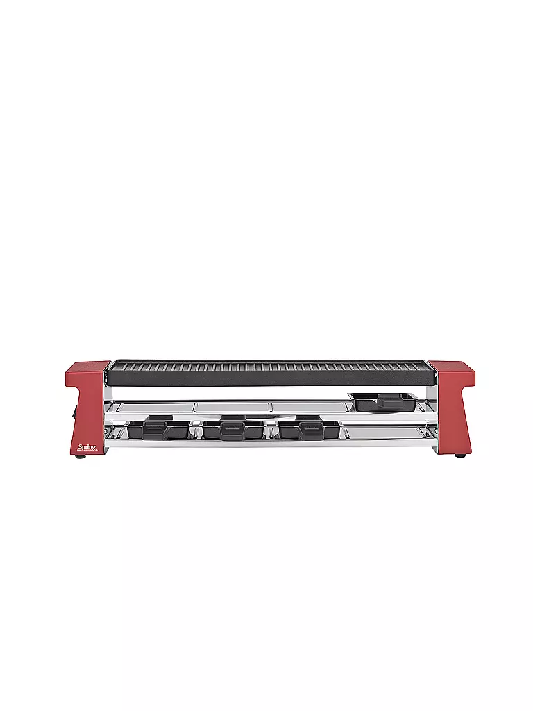 SPRING Raclette 4 Compact (Rot) rot