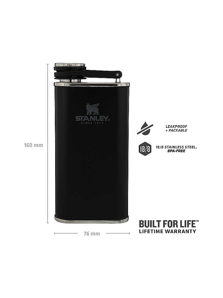 STANLEY Flachmann Classic Flask 0,23l Schwarz schwarz