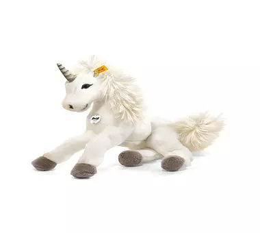 STEIFF Starly Schlenker-Einhorn 35cm weiss creme