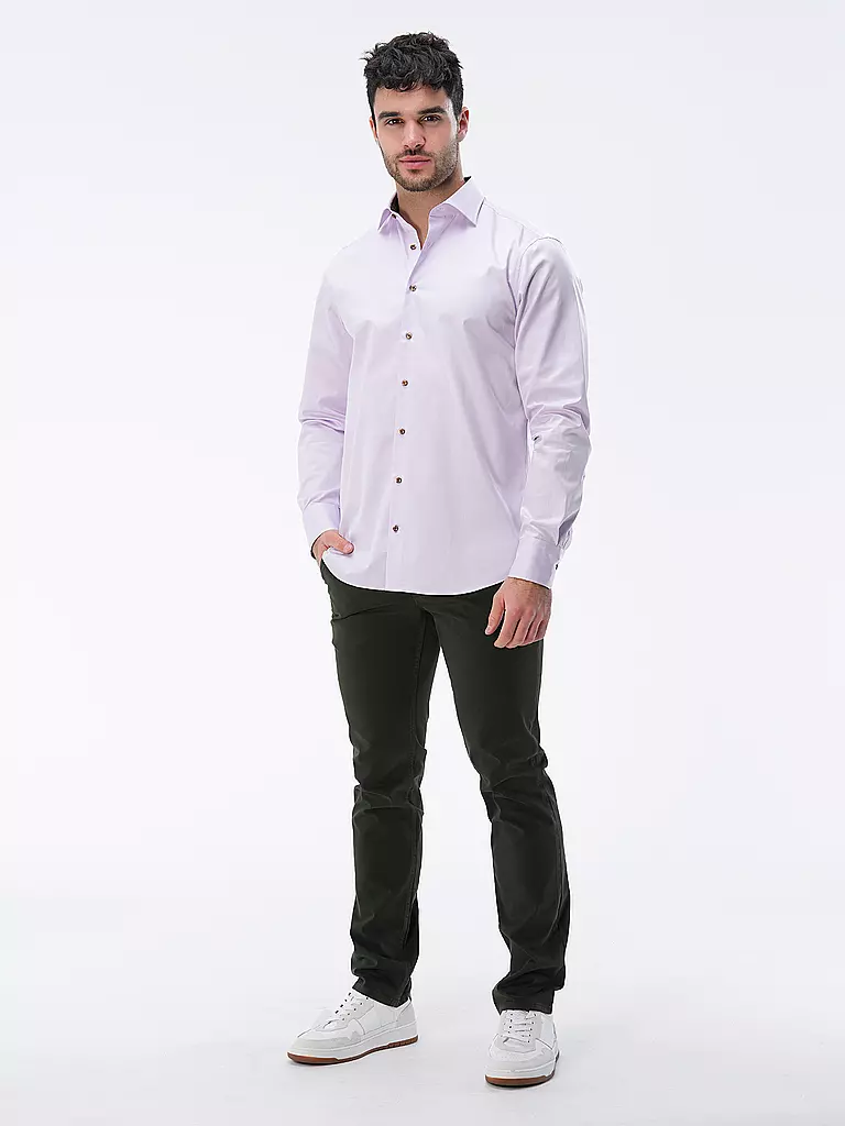 STENSTRÖMS Hemd Fitted Fit lila