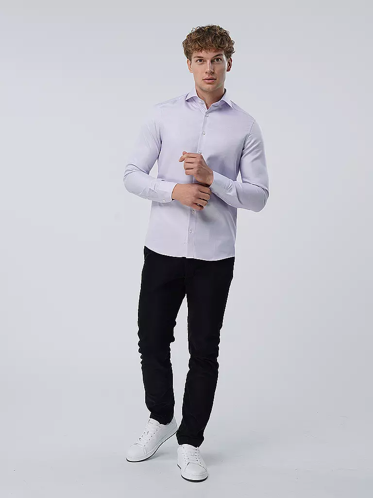 STENSTRÖMS Hemd Slim Fit lila