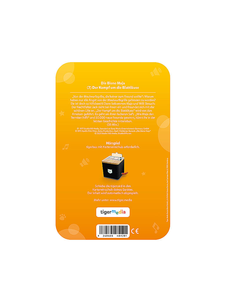 TIGERBOX Tigercard - Biene Maja Klassiker (7): Der Kampf um die ...