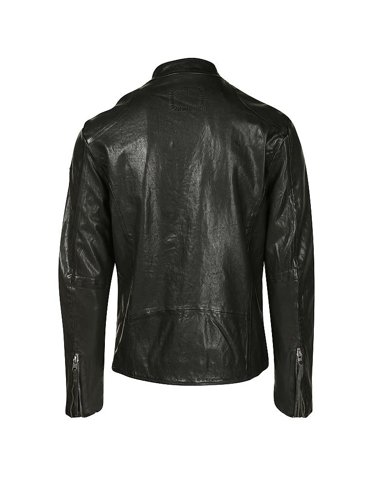 TIGHA Lederjacke "Wesney" schwarz