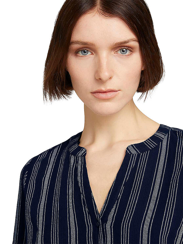 TOM TAILOR DENIM Bluse blau