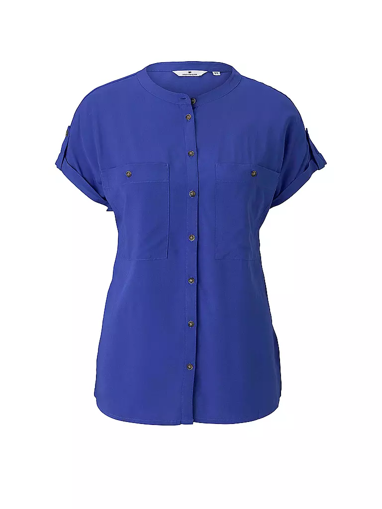 TOM TAILOR Bluse blau