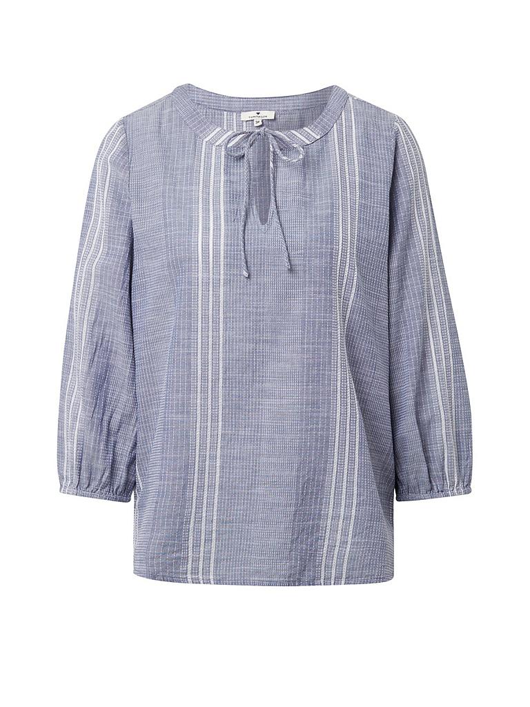 TOM TAILOR Bluse blau