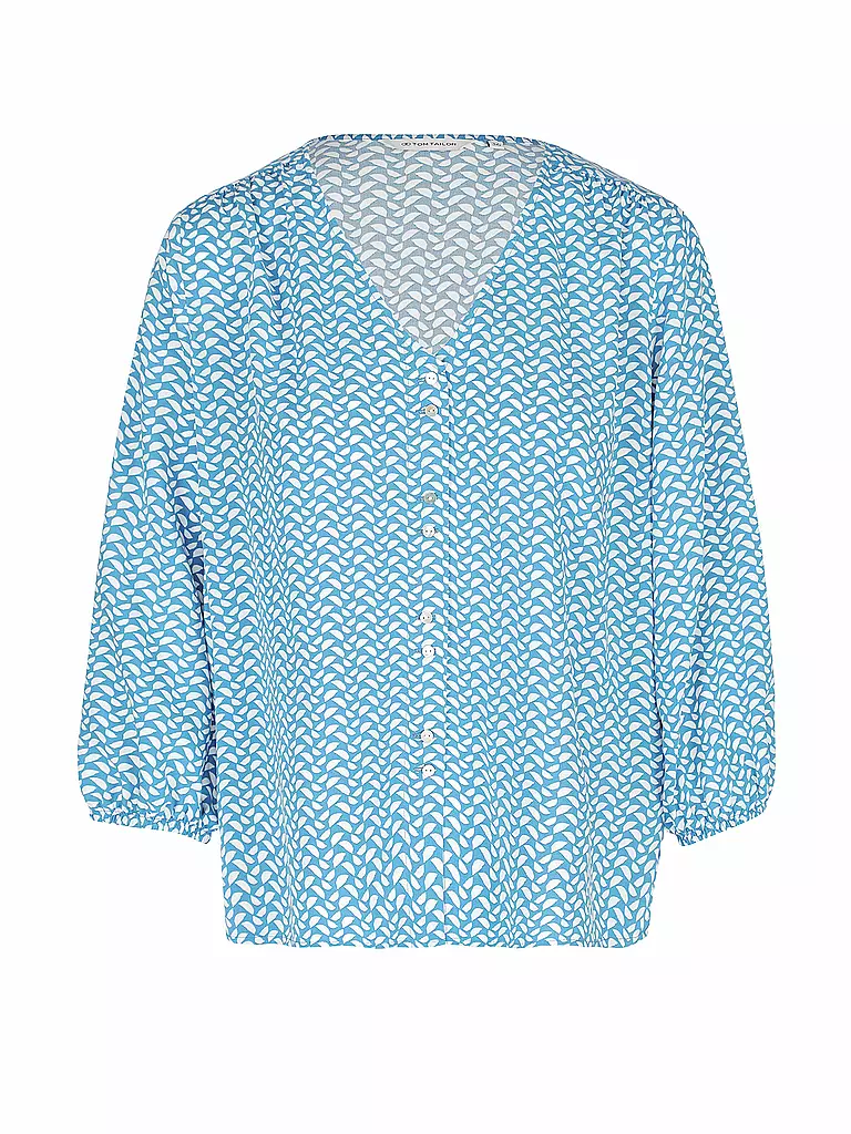 TOM TAILOR Bluse blau