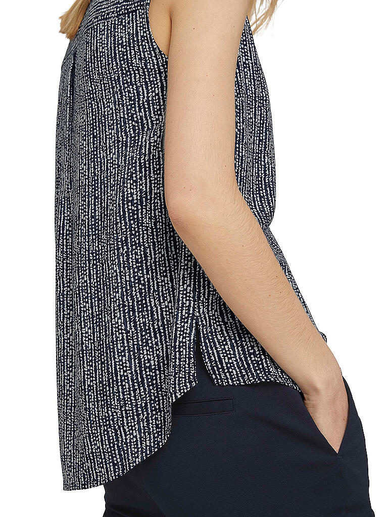 TOM TAILOR Bluse blau