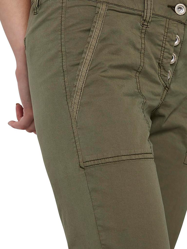 TOM TAILOR Hose Tapered Relaxed Fit 3/4 olive | 34