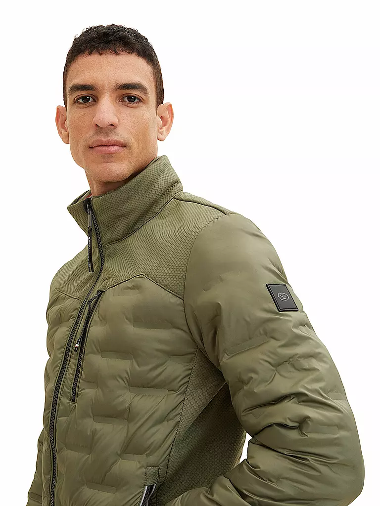TOM TAILOR Hybrid Jacke olive