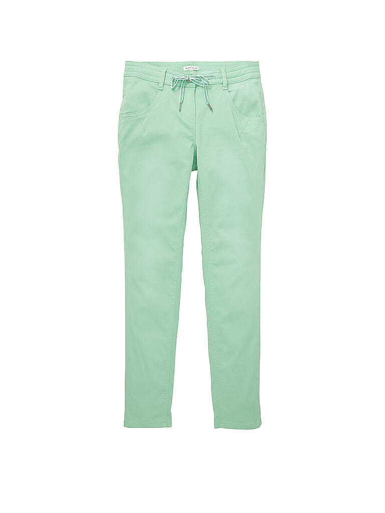 TOM TAILOR Jeans 7/8 Tapered Relaxed Fit grün