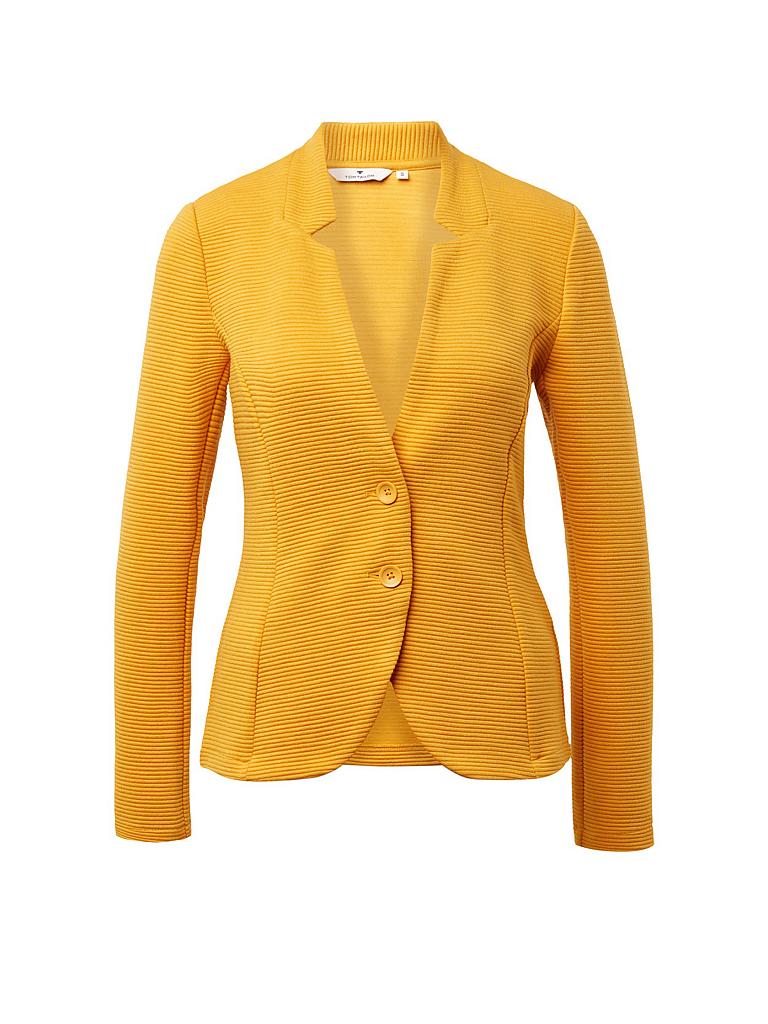 TOM TAILOR Jerseyblazer gelb