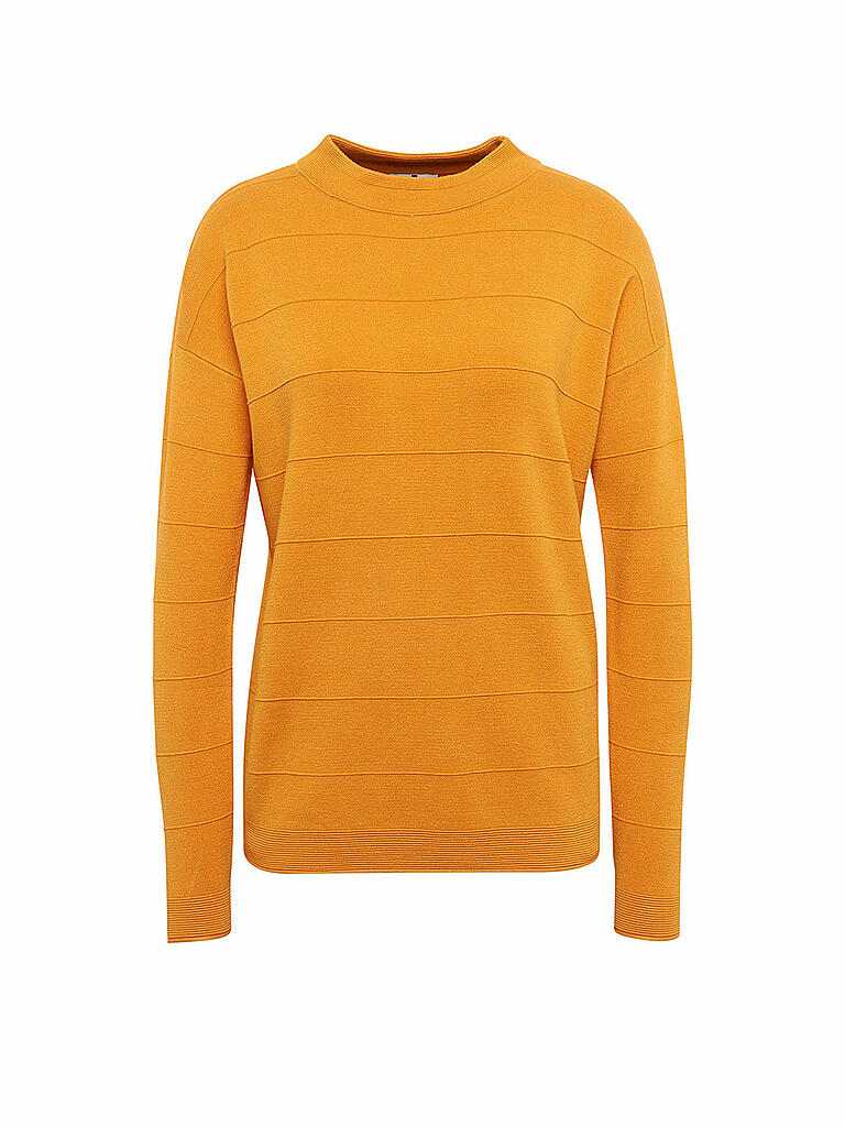 TOM TAILOR Pullover Regular-Fit gelb