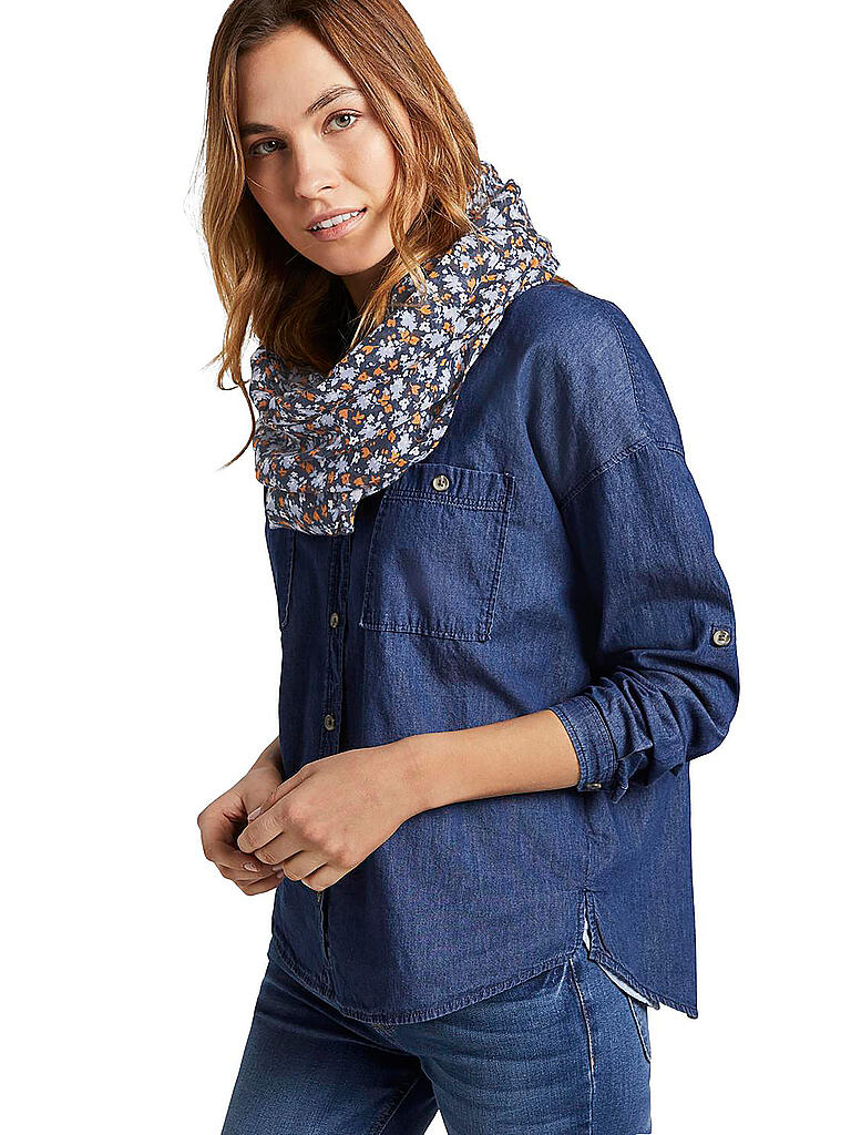 TOM TAILOR Schal - Loop blau