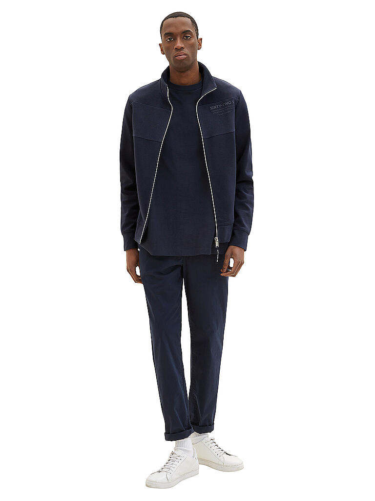 TOM TAILOR Sweatjacke blau
