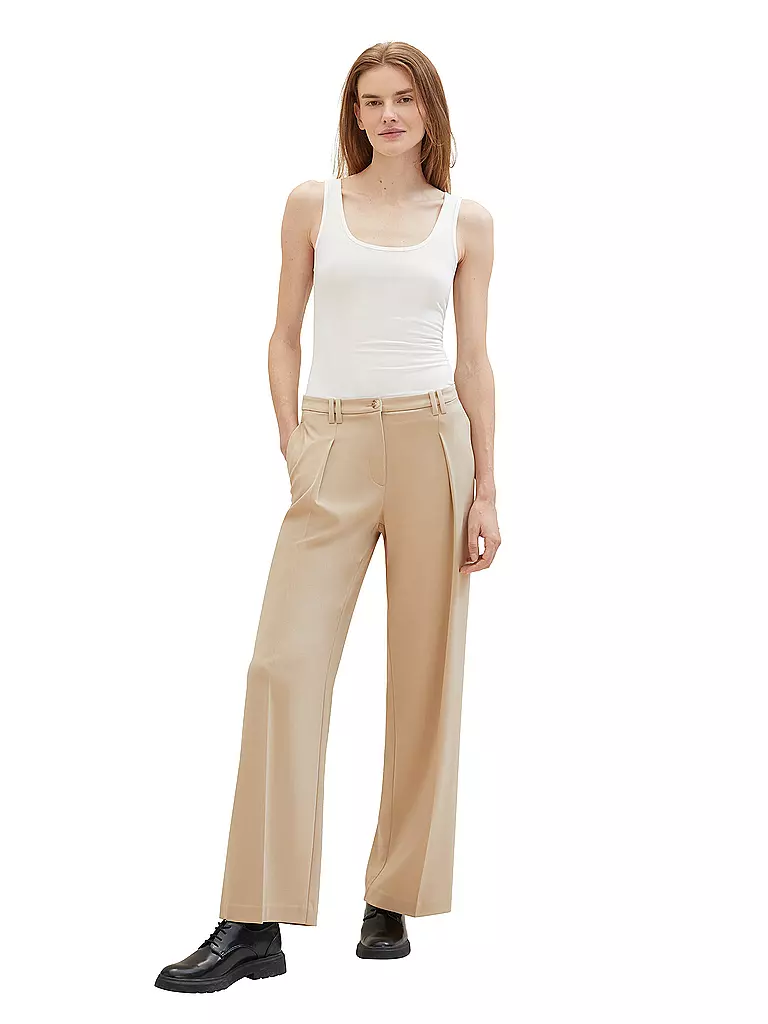 TOM TAILOR Top Regular Fit weiss