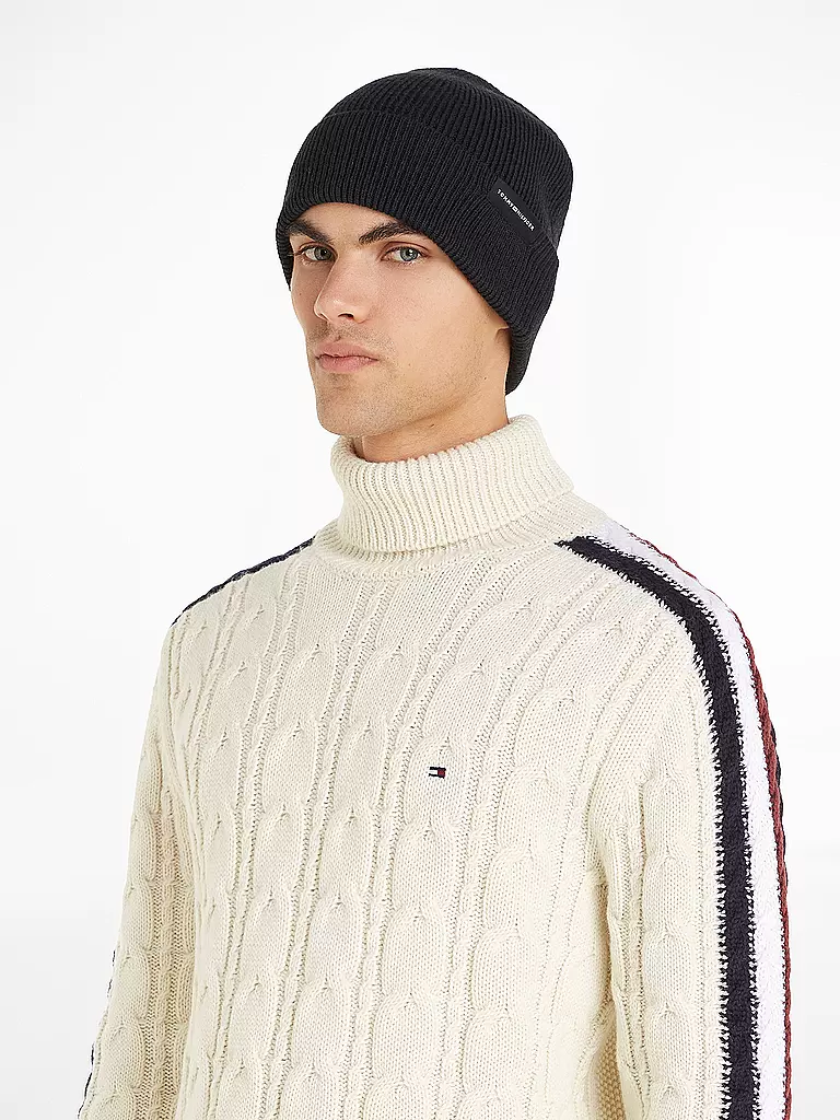 TOMMY HILFIGER Mütze - Haube schwarz