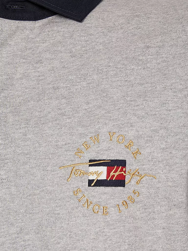 TOMMY HILFIGER Poloshirt grau