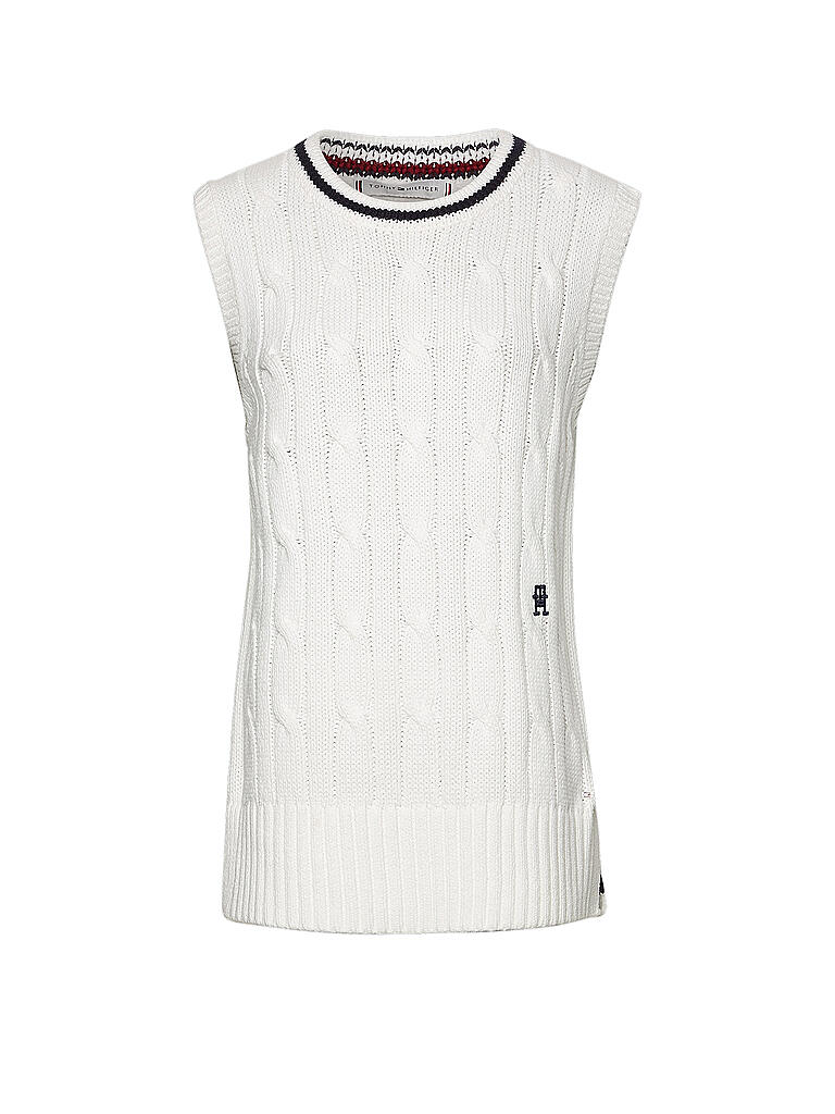 TOMMY HILFIGER Pullunder creme