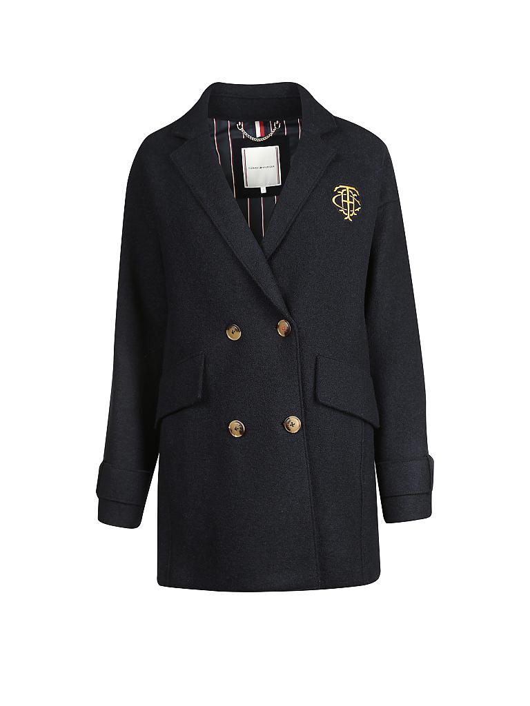 TOMMY HILFIGER Wolljacke "Rachel" blau
