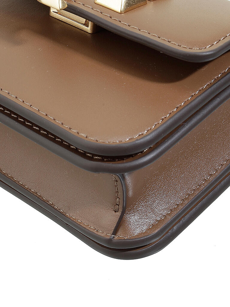 TORY BURCH Ledertasche - Mini Bag Eleanor braun