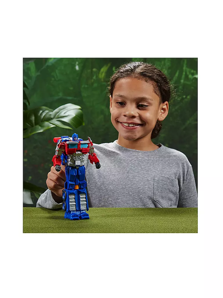 TRANSFORMERS Aufstieg der Bestien 2-in-1 Optimus Prime Blaster keine Farbe
