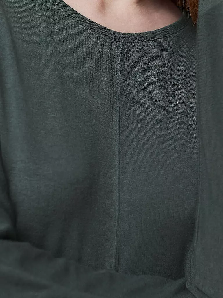 TRIUMPH Loungewear Sweater dunkelgrün