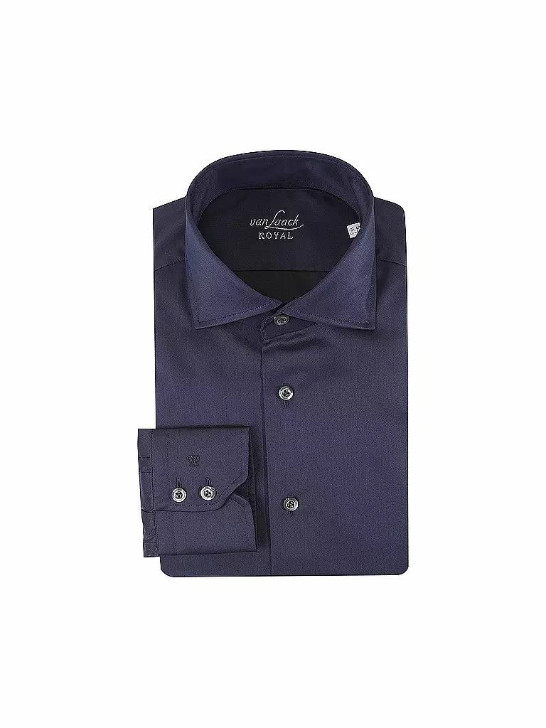 VAN LAACK Hemd Tailored Fit dunkelblau