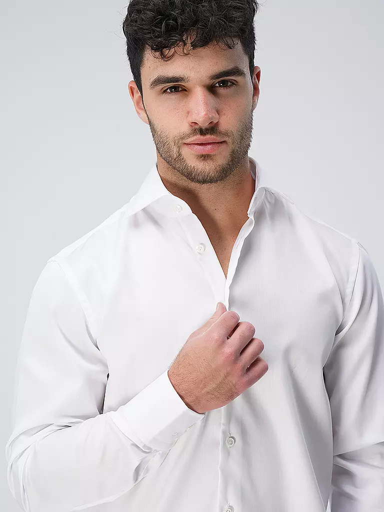 VAN LAACK Hemd Tailored Fit weiss