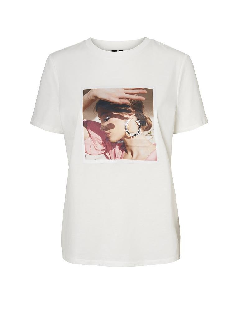VERO MODA T-Shirt " VMFLANSA " weiß