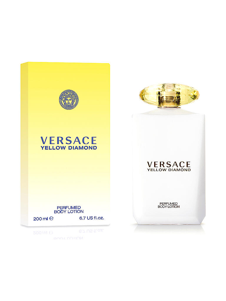 VERSACE Yellow Diamond Perfumed Body Lotion 200ml transparent