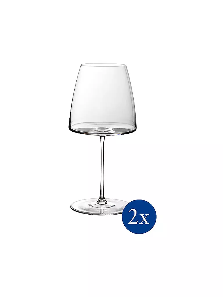 VILLEROY BOCH SIGNATURE Rotweinglas MetroChic 2er 830 Ml Transparent VILLEROY BOCH SIGNATURE Rotweinglas MetroChic 2er 830 Ml Transparent