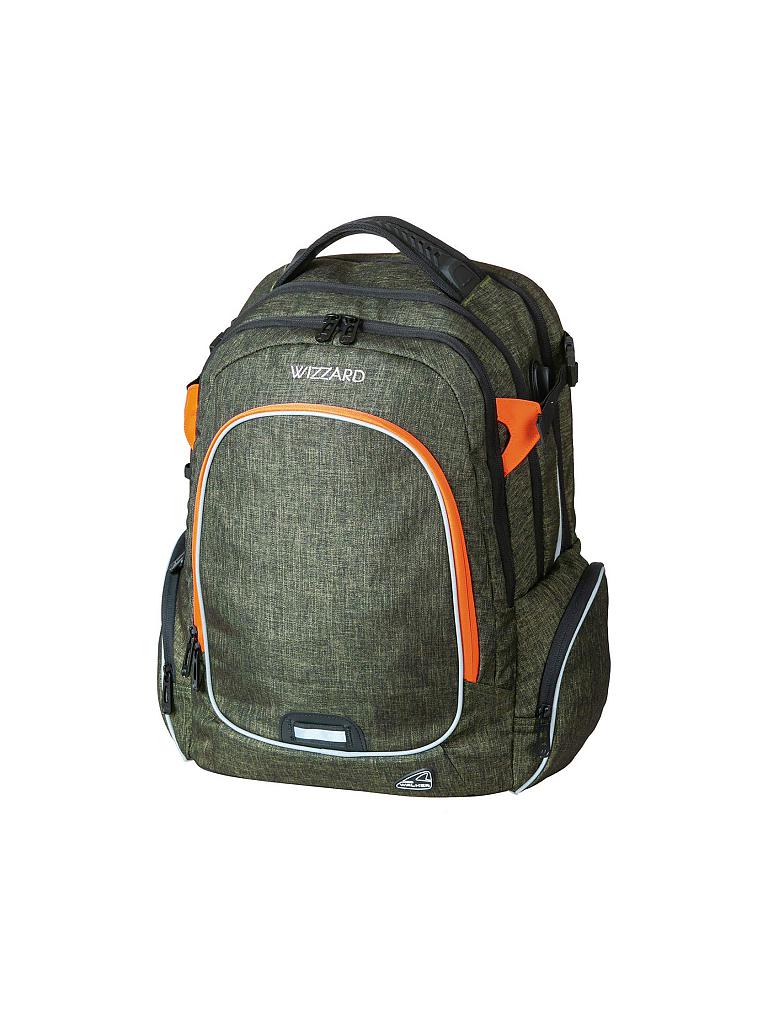 WALKER Rucksack "Campus Wizzard - Olive Melange" keine Farbe