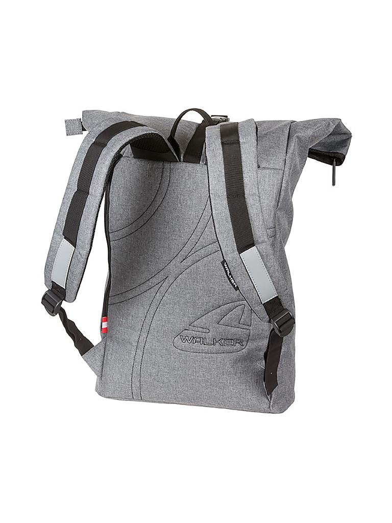 WALKER Rucksack Classic Roll-Up (Grey Melange) grau