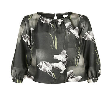 WEEKEND MAX MARA Seidenbluse Rada grün