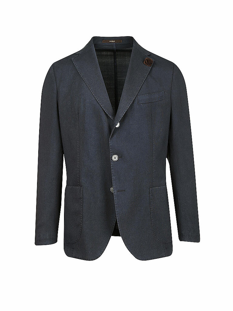 WINDSOR Sakko Slim Fit " Camicia " blau