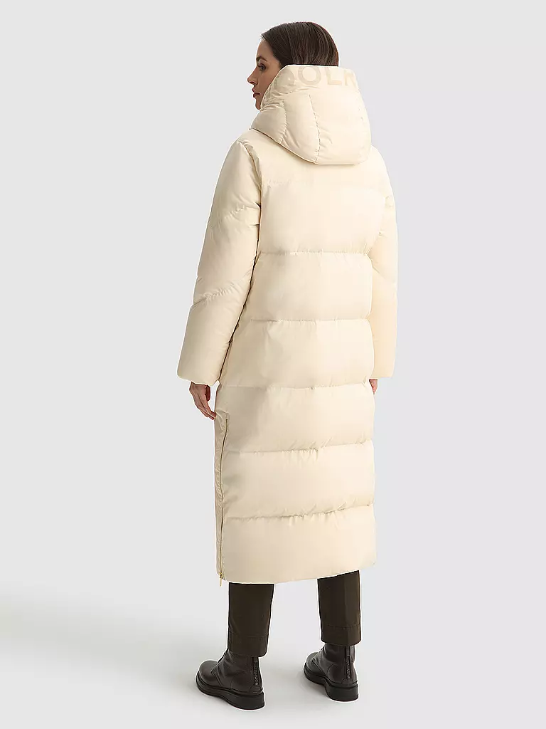 WOOLRICH Daunenmantel Aurora Long creme