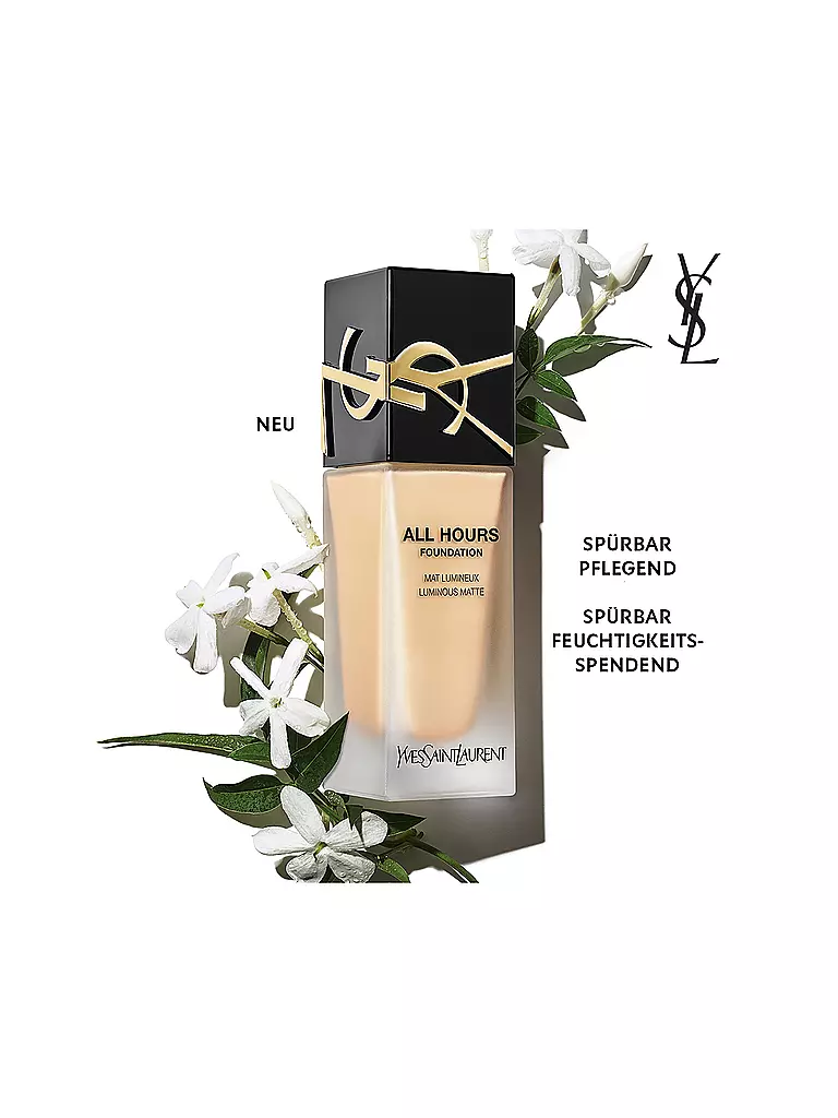YVES SAINT LAURENT Encre de Peau - All Hours Foundation ( MW2 ) braun