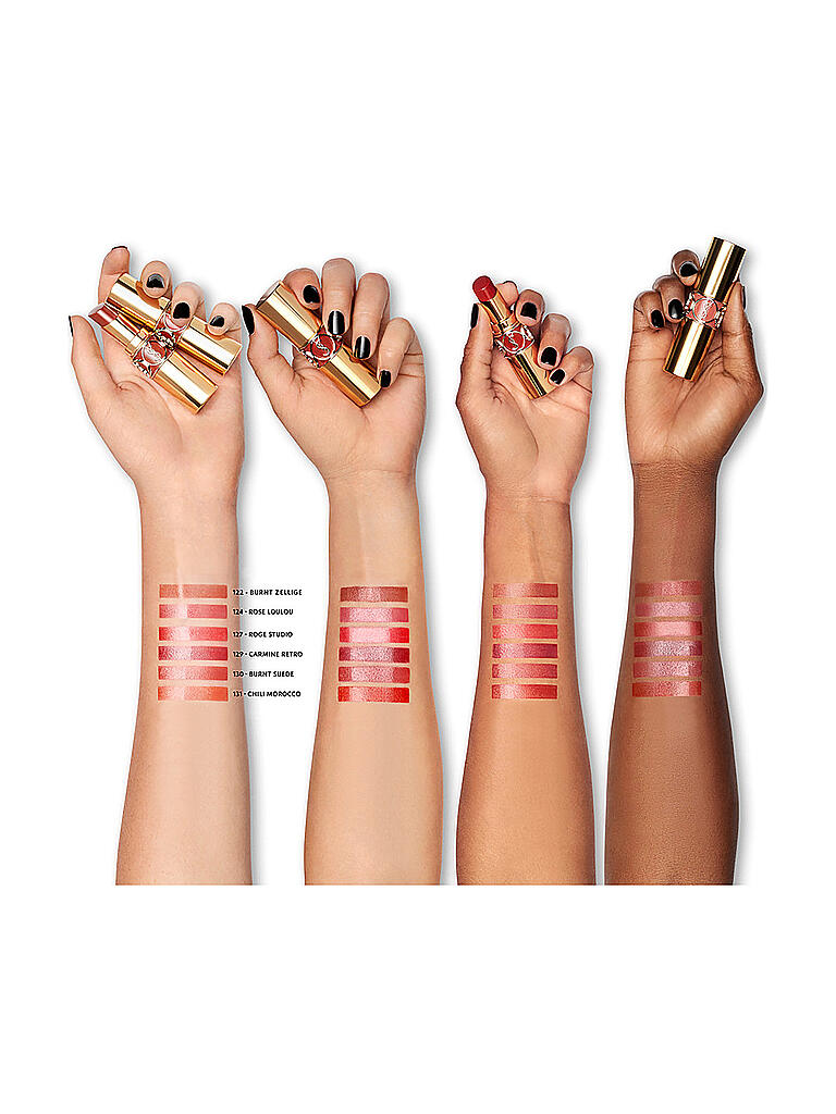 YVES SAINT LAURENT Lippenstift - Rouge Volupte Shien ( 130 Burnt Suede ...