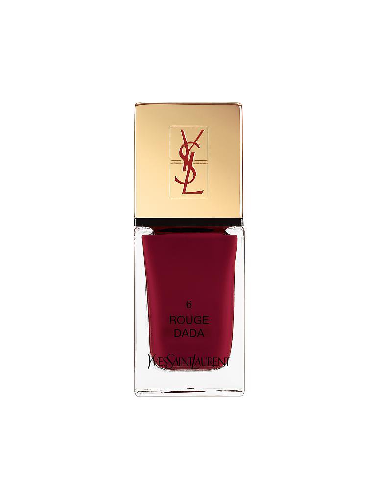YVES SAINT LAURENT Nagellack - La Laque Couture (06 Rouge Dada) dunkelrot